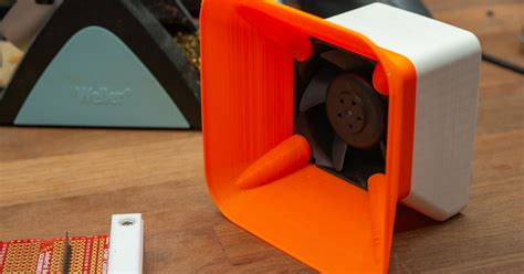Tabletop Solder Fume Extractor By Flummer Download Free Stl Model
