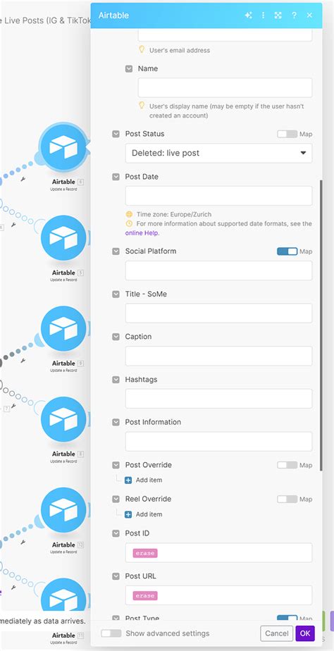 How To Keep Mapped Fields When Setting Up New Airtable Connections How To Make Community