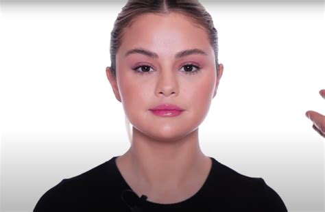 Watch Selena Gomezs Makeup Tutorial Using Only Rare Beauty Brand
