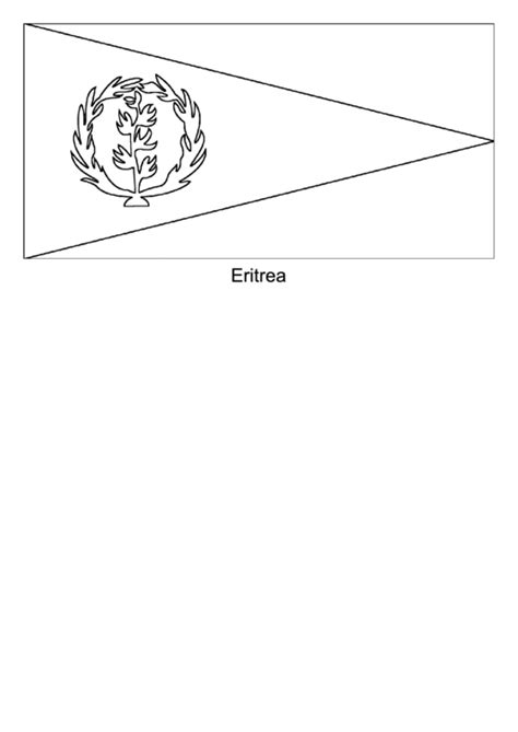 Eritrea Flag Template Printable Pdf Download