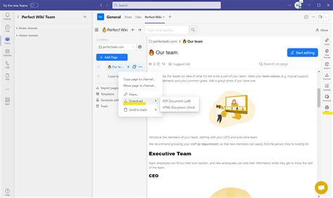 Perfect Wiki Vs MS Teams Built In Wiki Comparing Features