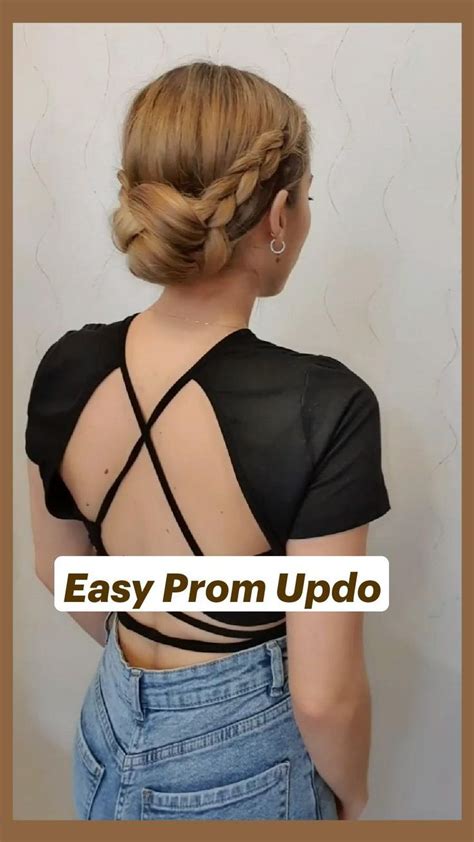Easy Prom Updos Prom Hairstyle