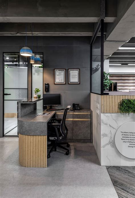 A Modern Financial Office By Jj Poonawala Seamlessly Merges Innovation