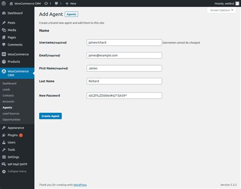 Woocommerce Crm Plugin Wordpress Customer Relationship Module Webkul