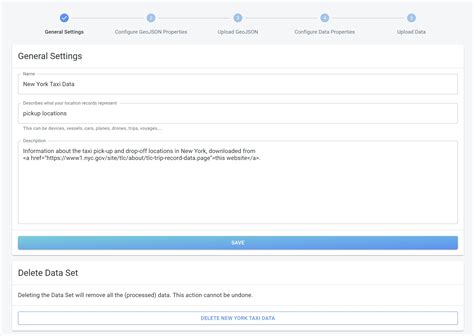 Step 1 Create Data Set