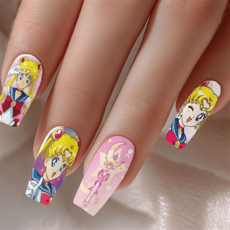 Sailor Moon Nail Decals 2 Dxh Nail Co