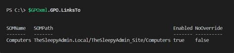 Export GPO Assignments Using PowerShell TheSleepyAdmins