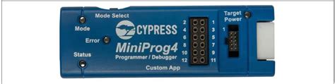 Infineon Cy8ckit 005 Miniprog4 Program And Debug Kit User Guide