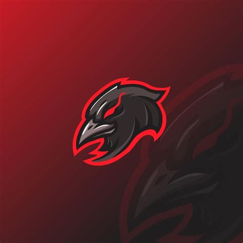 Premium Vector Crows Mascot Esport Logo Design