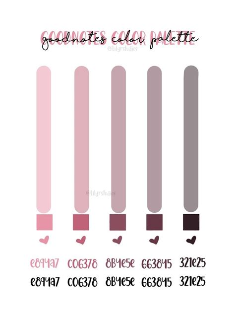 Pin By Milagros Diaz On Hex Codes In 2024 Color Coding Notes Hex