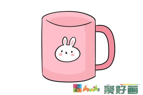 可爱的杯子简笔画彩色图片怎么画简笔画教程 加加色