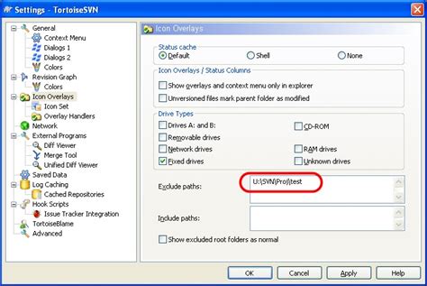 Chandler Tortoisesvn Exclude Directory Steps