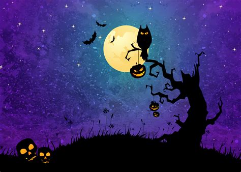 4k Cute Halloween Wallpapers Wallpaper Cave