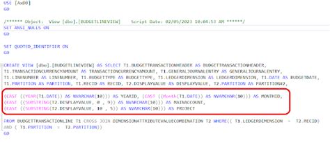 Sherif Fayed D365 Fo Computed Column In View Returning Fi