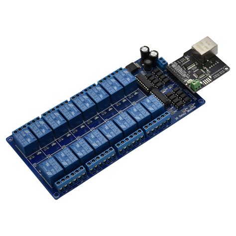 nc1601 ethernet relay controller module ethernet controller board rj 45 interface with 16 way