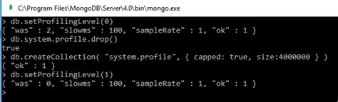Mongodb Database Profiler For Monitoring Queries And Performance