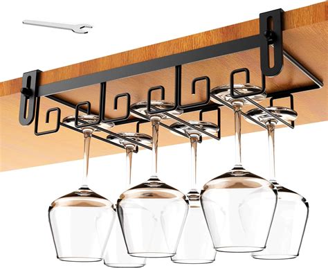 Tanggu Wine Glass Rack Under Cabinetmetal Hanging Wine