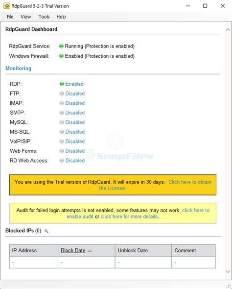 Rdpguard Screenshot And Download At