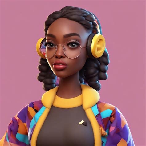 Premium Ai Image 3d Game Girl