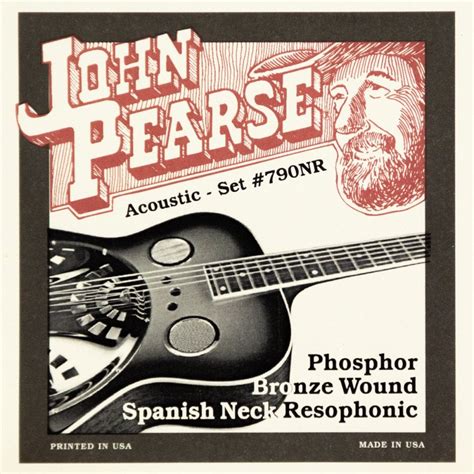 John Pearse Phosphor Bronze 13 56 Resonator Acoustic Guitar Strings S Strings Direct