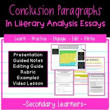 Conclusion Paragraph Examples