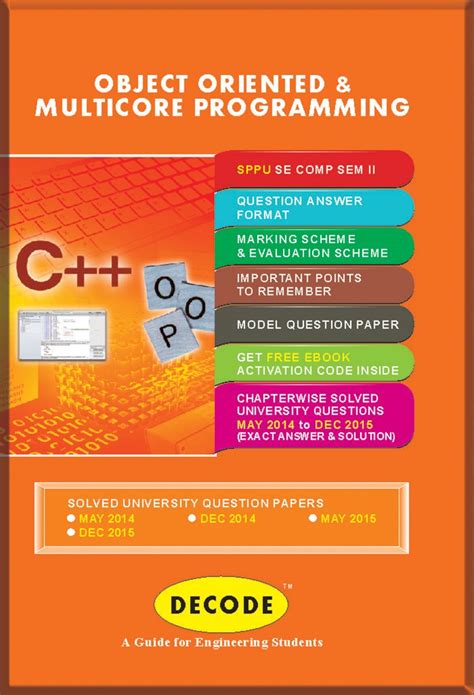 Buy Decode Object Oriented And Multicore Programming For Sppu Se Comp Sem Ii 2012 Course Book