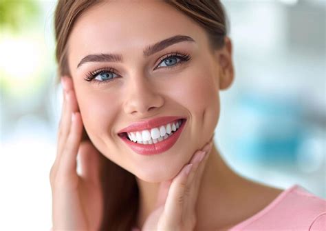 Premium Photo Beautiful Young Woman With Perfect Teeth And Cute Smile