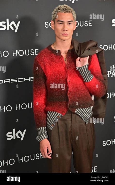 Evan Mock Is An American Model Actor And Skateboarder Arrivers At The Soho House Awards At
