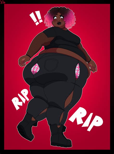 Plump Rump Goth By Jijafat On Deviantart
