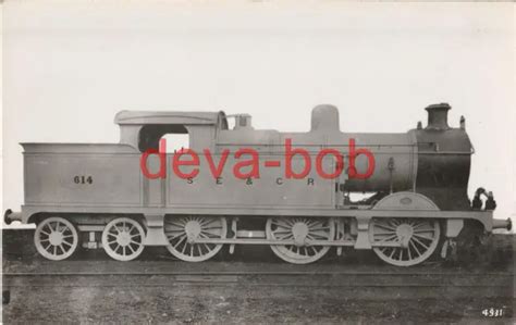 Railway Photo Secr J Class 614 Ashford Works 1913 0 6 4t Southern Seandcr