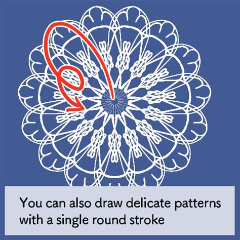 How To Draw Simple Lace Patterns