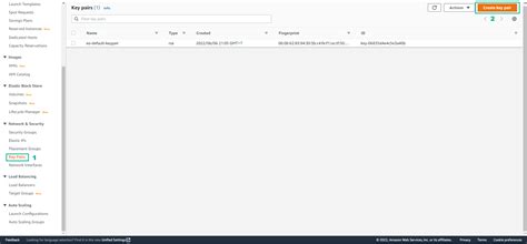 Generate Key Pair Giới Thiệu Về Amazon Ec2