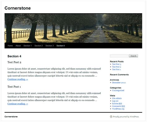How To Organize Posts In Sections In Wordpress With Cornerstone Archetyped
