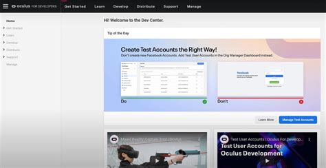 How To Create An Oculus Developer Account Hawkdive Com