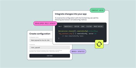 march updates context keys refined a b testing developer role update