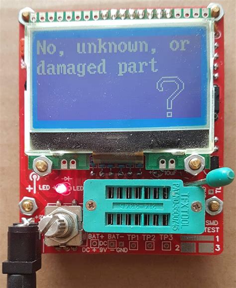 Circuito Transistor Tester M328 Toni Eletrônica