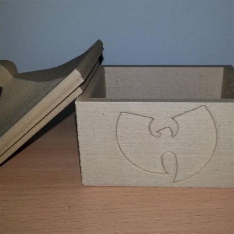 3d Printable Wu Tang Box With Lid By 3dwp