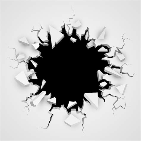 Exploding Wall Images Free Download On Freepik