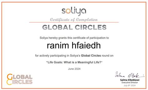Ranim Hfaydh On Linkedin Globalcircles Meaningfullife Soliya Lifelonglearning Personalgrowth