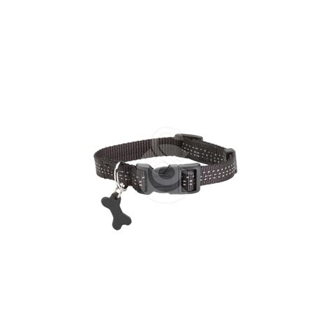 Collier Bobby Safe 2 0 Cm Longueur 32 52 Cm Noir Clubvet Shop