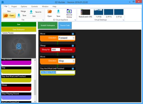 Roboscratch Block Coding Programming Support Synthiam