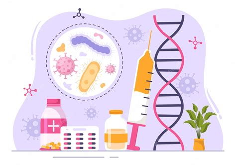Premium Vector Immunology Illustration With People Immune Protection System Helping To Get Rid