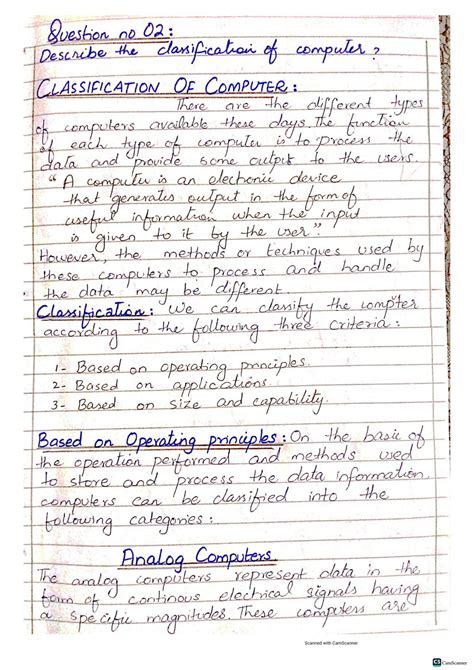 Solution Define Computer System And Classification Of Computer System