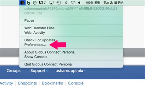 Copying Data Using Graphical Interface Globus Data Science Workbook