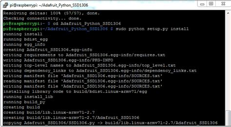 Interfacing Ssd1306 Oled Display With Raspberry Pi