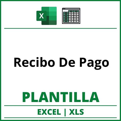 Formato De Recibo De Luz Excel Xls