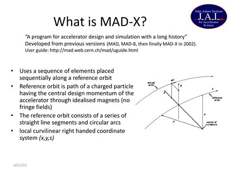 PPT Lecture 7 Lattice Design With MAD X PowerPoint Presentation Free Download ID 2413932