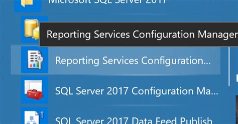 Hodentekmsss Installing Sql Server Reporting Services 2017 Part1