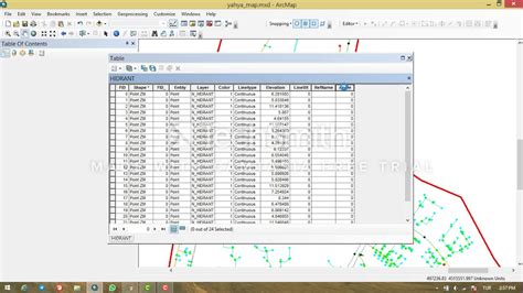 Exporting Point From Cad To Shape File In Arcmap Youtube