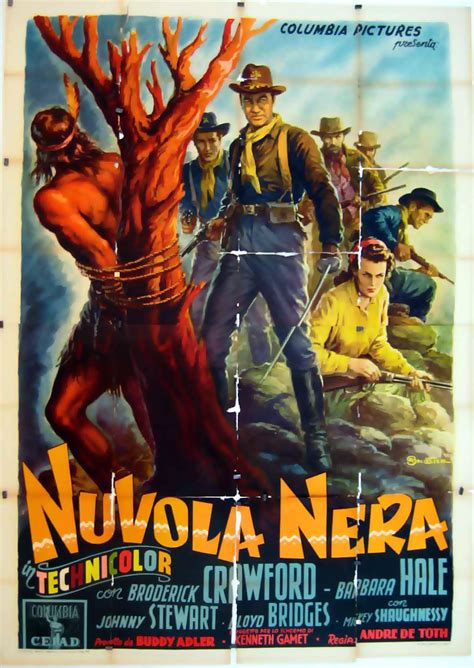 Nuvola Nera Movie Poster The Last Of The Comanches Movie Poster